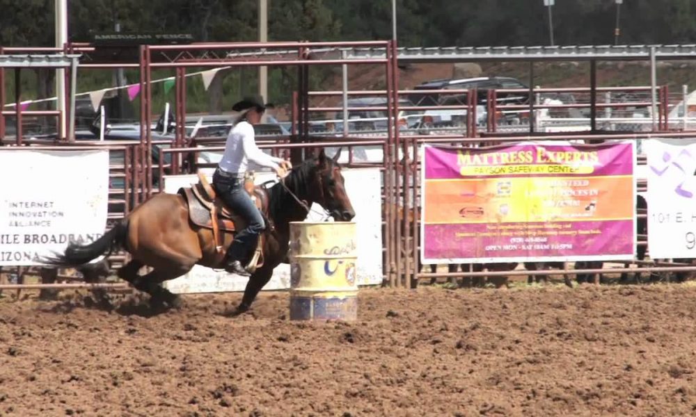 Pro Rodeo Barrel Racing Video