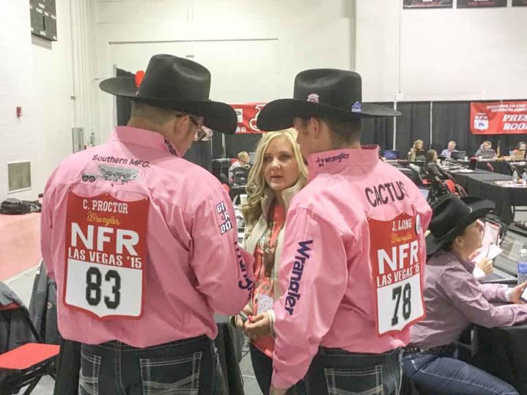 Wrangler National Finals Rodeo 2015 Press Room Gallery - Round 5