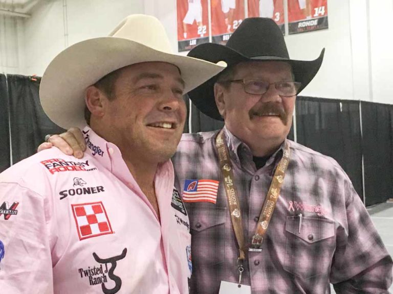 Wrangler National Finals Rodeo 2015 Press Room Gallery - Round 5