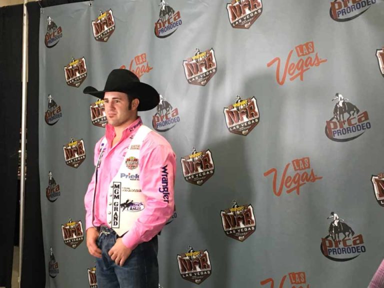 Wrangler National Finals Rodeo 2015 Press Room Gallery - Round 5