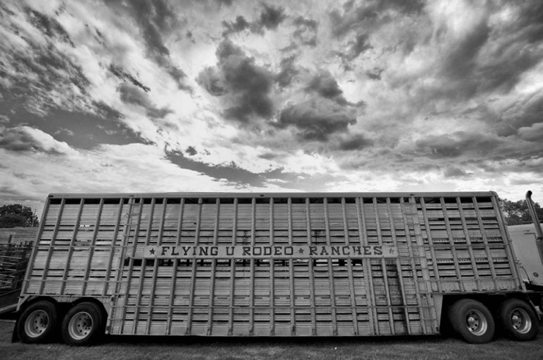 Cotton and Reno Rosser of Flying U Rodeo Co.