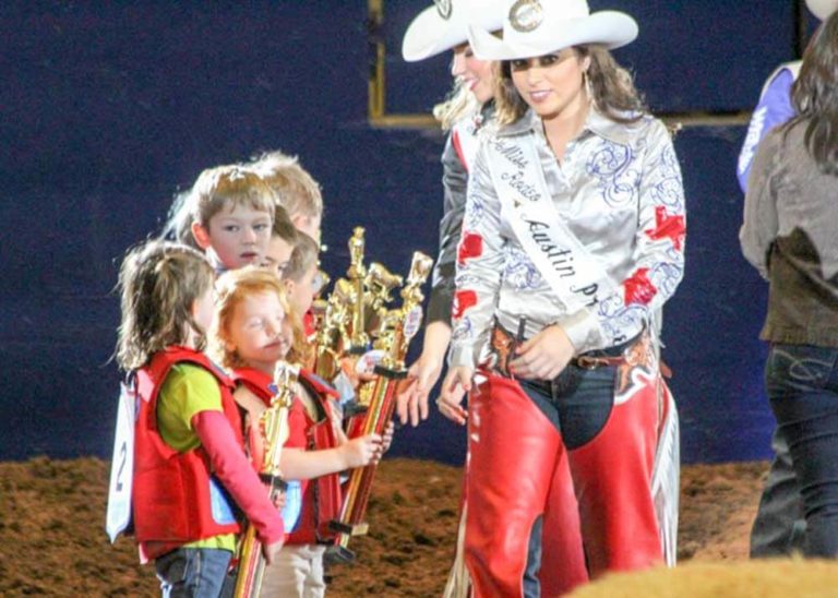 Sheep Riding Kids Participate in Mutton Busting