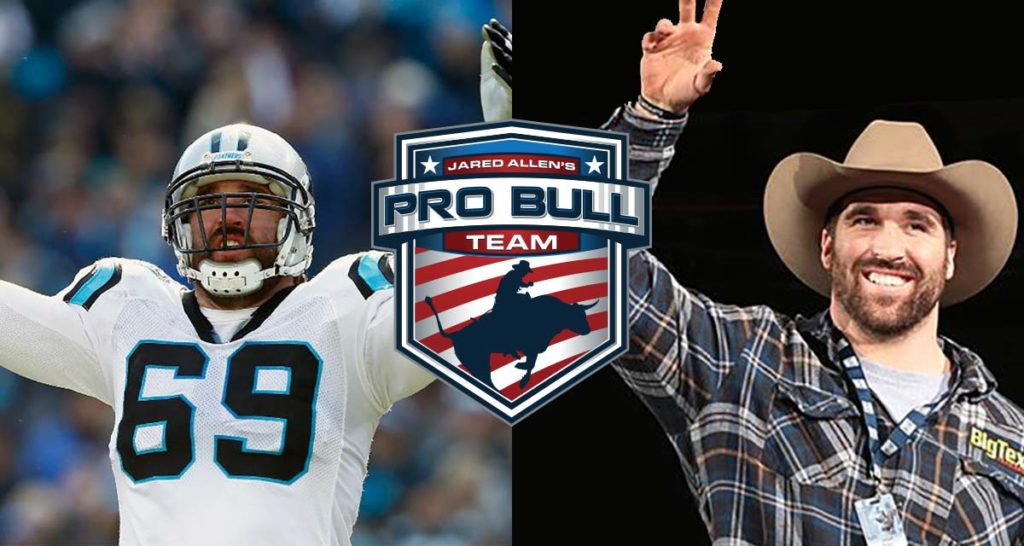 NFL Player Jared Allen Becomes Top Bull Contractor for PBR