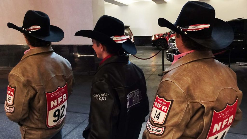 PRCA & Resistol Hats team up with Patriot Feathers Program at the WNFR ...