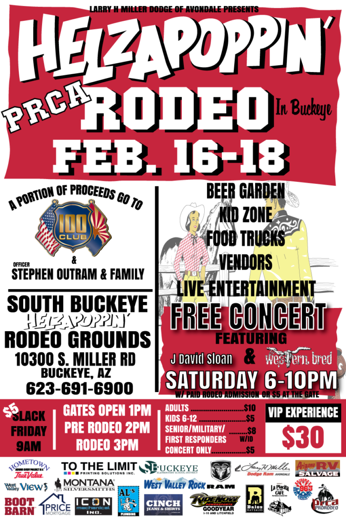 89th Annual Buckeye Helzapoppin’ PRCA Rodeo
