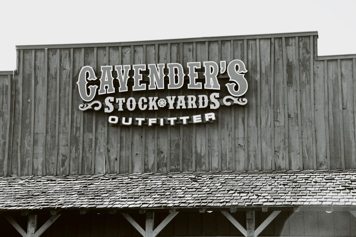 The Name's Cavender's