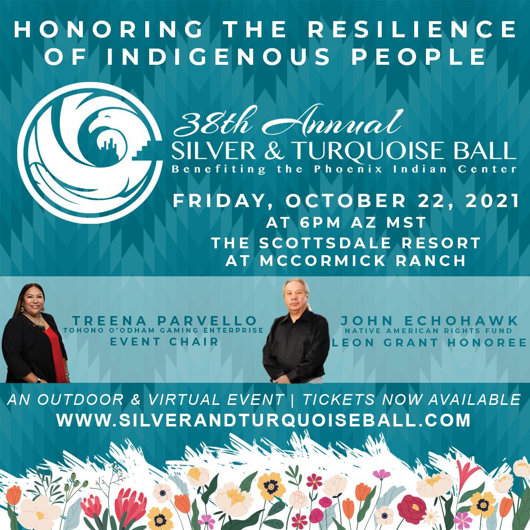 Silver & Turquoise Ball Benefiting the Phoenix Indian Center - Cowboy ...