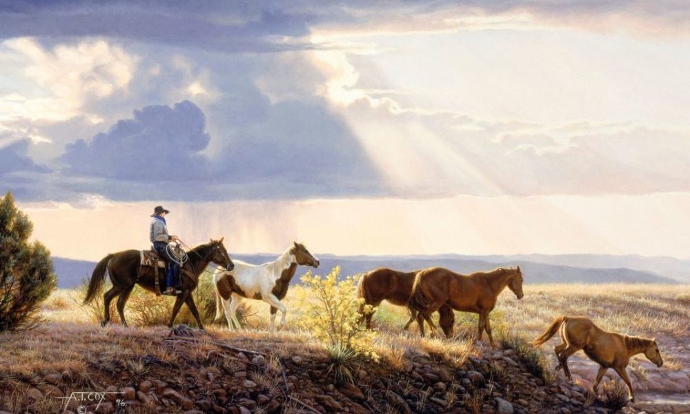 Artist Tim Cox Partners with Just LeDoux It Western Skies Vodka ...