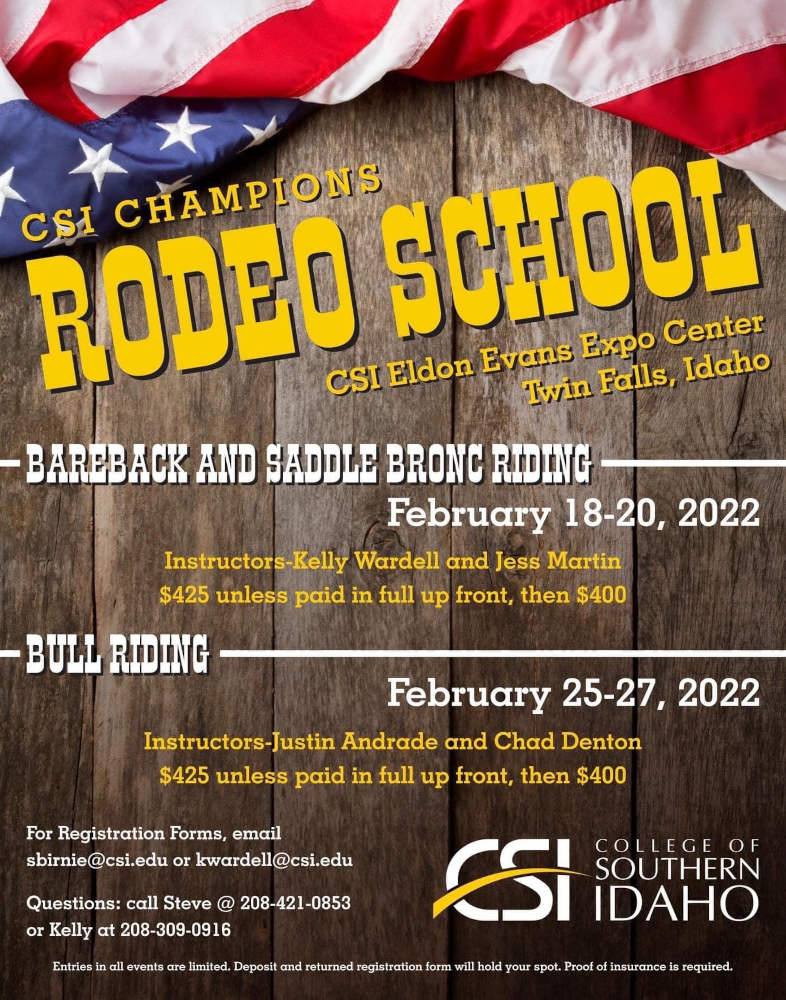 CSI Champions Rodeo School 2022 - Cowboy Lifestyle Network