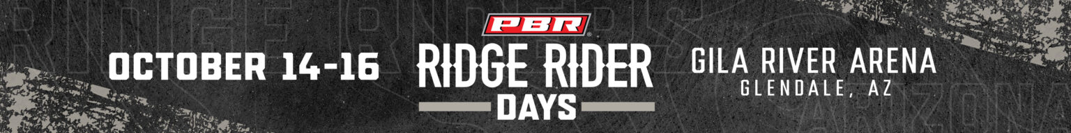 It's Time for PBR Ridge Rider Days at Gila River Arena!