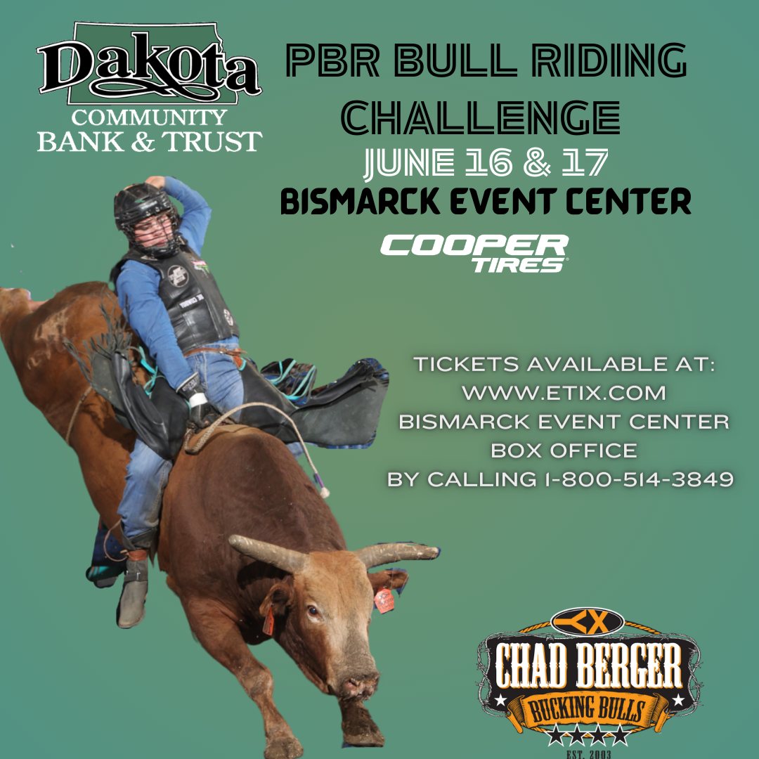 Gear Up for the Dakota Community Bank & Trust PBR Bull Riding Challenge ...