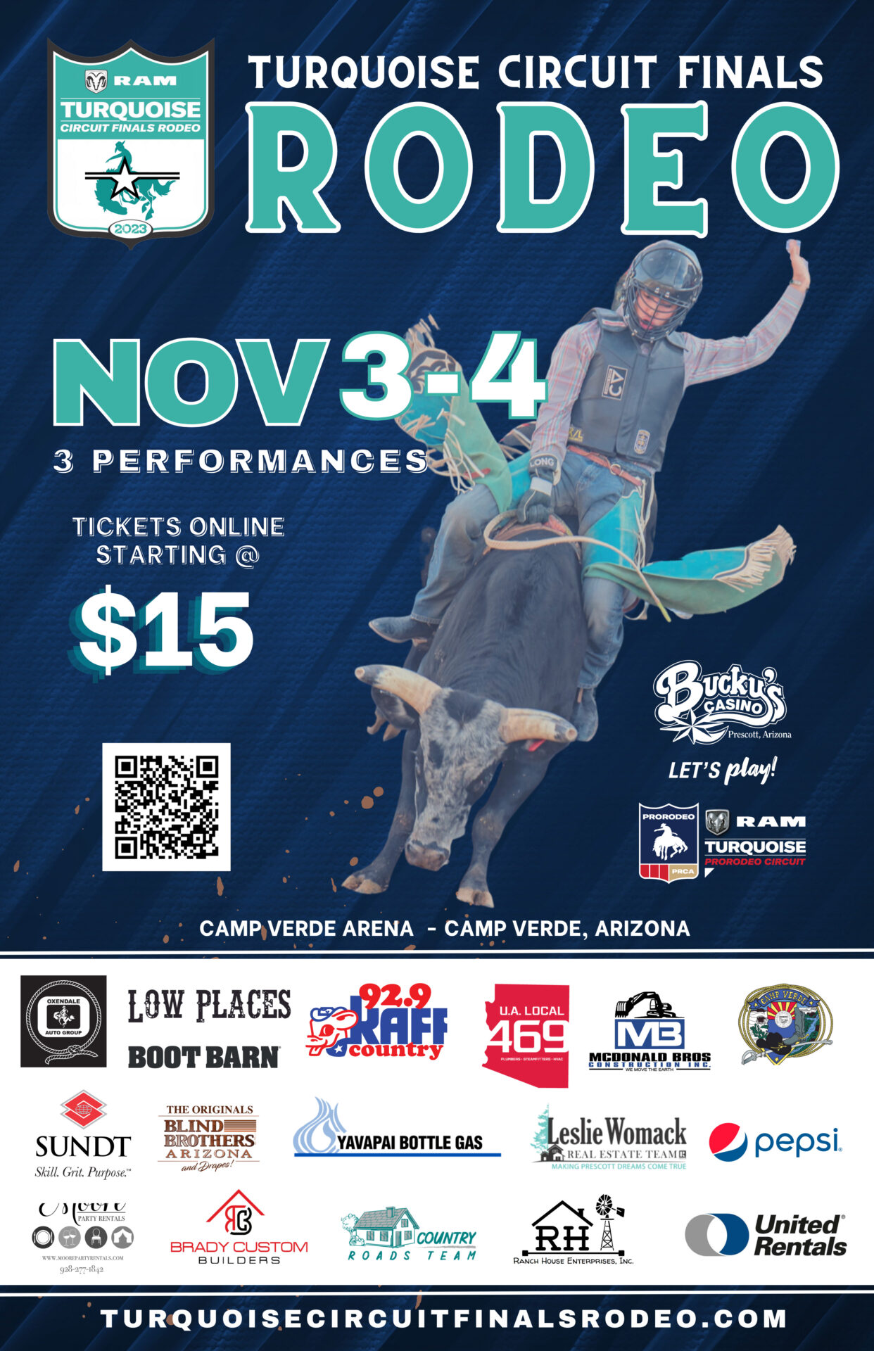 Turquoise Circuit Finals Rodeo Returns to Camp Verde, AZ November 3 & 4 ...