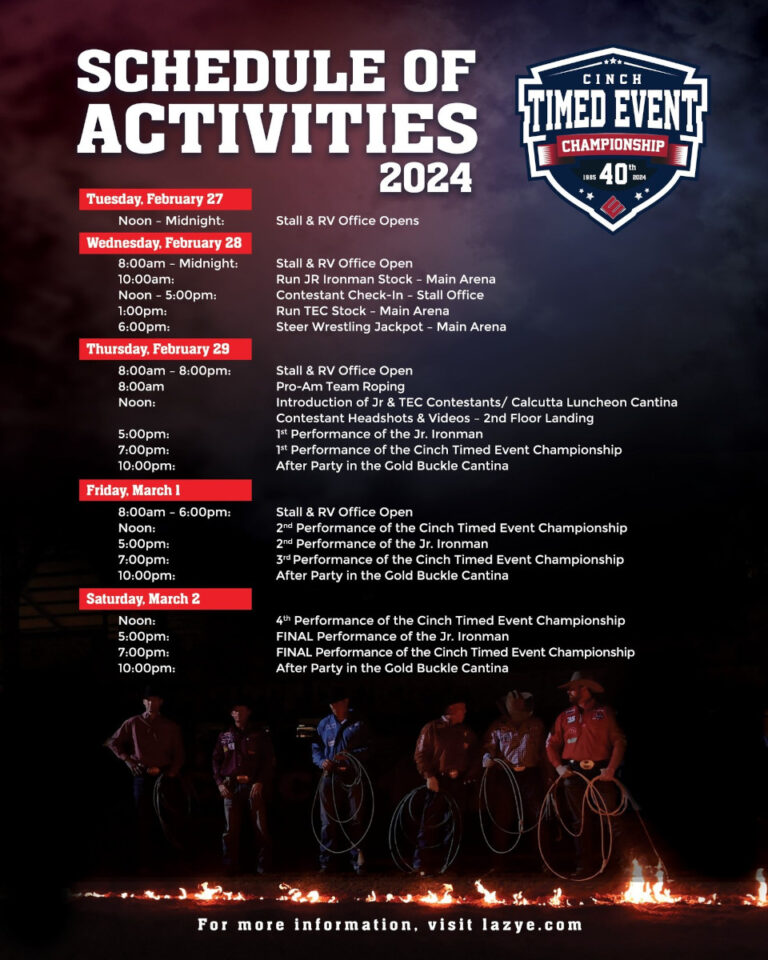 Cinch Timed Event Championship 2024 - Cowboy Lifestyle Network