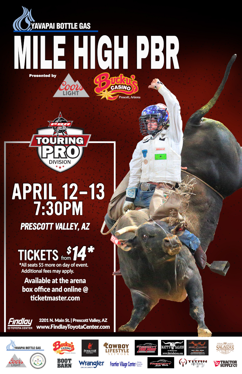 Yavapai Bottle Gas Mile High PBR 2024 - Cowboy Lifestyle Network