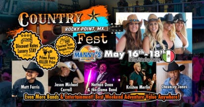 Manny's Country Fest 2025: Sun, Sand, & Country Music - Cowboy ...