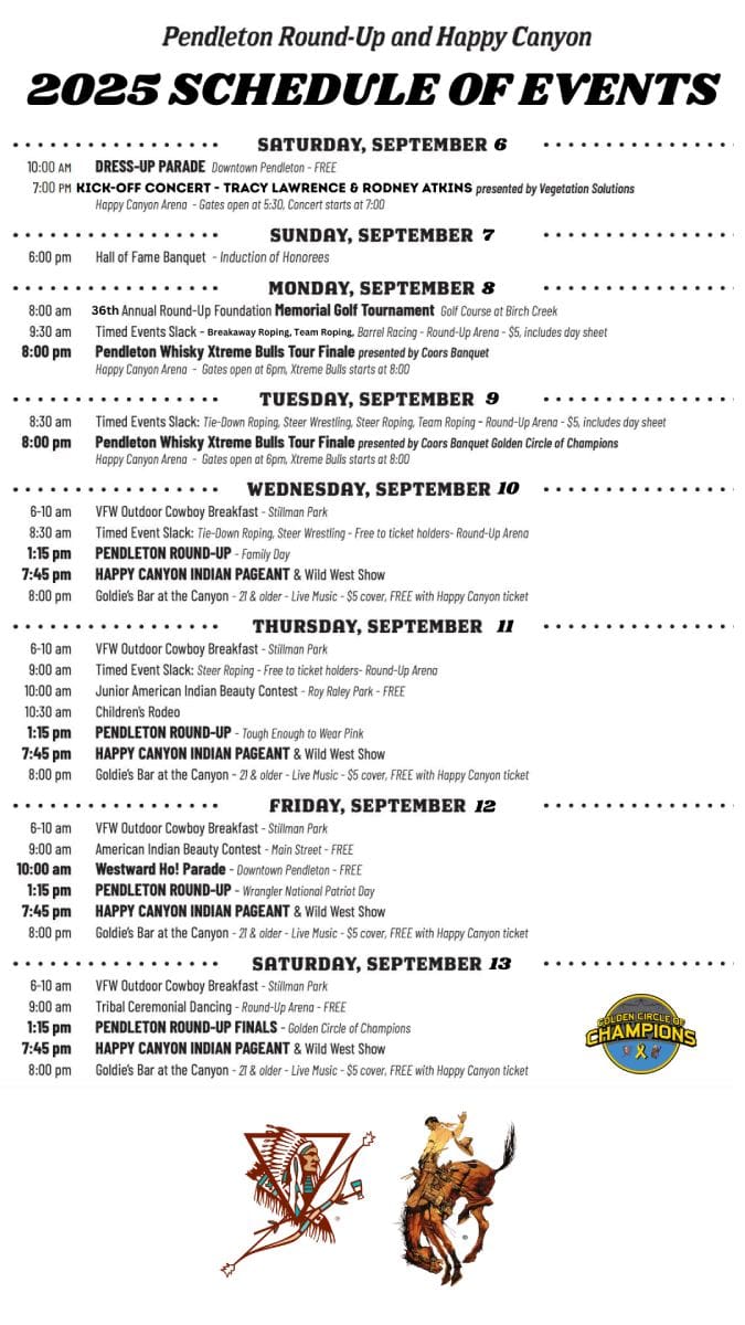 Pendleton Round-Up 2025 - Cowboy Lifestyle Network