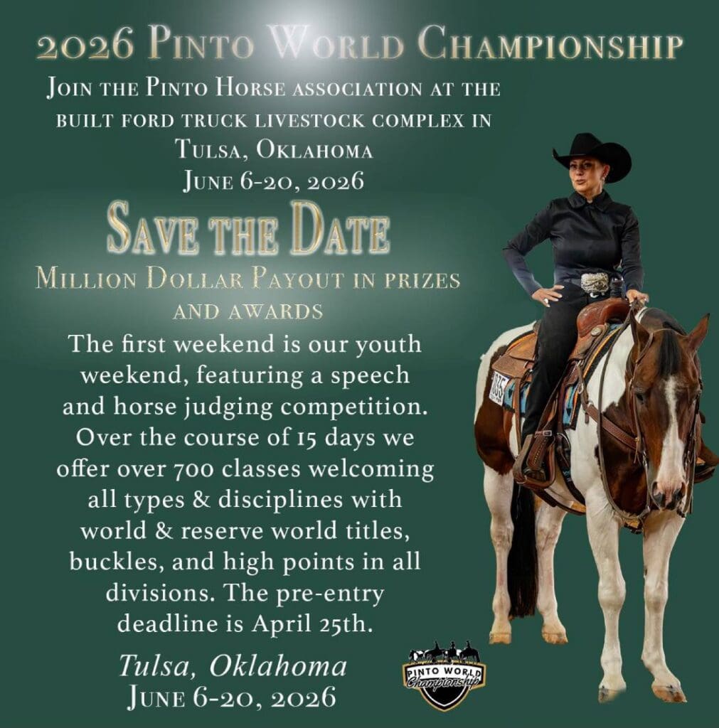 The Pinto World Championship Returns to Tulsa for an Unforgettable ...